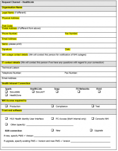 How-to Guide: Completing the NHI Lookup Application Form - Healthlink NZ